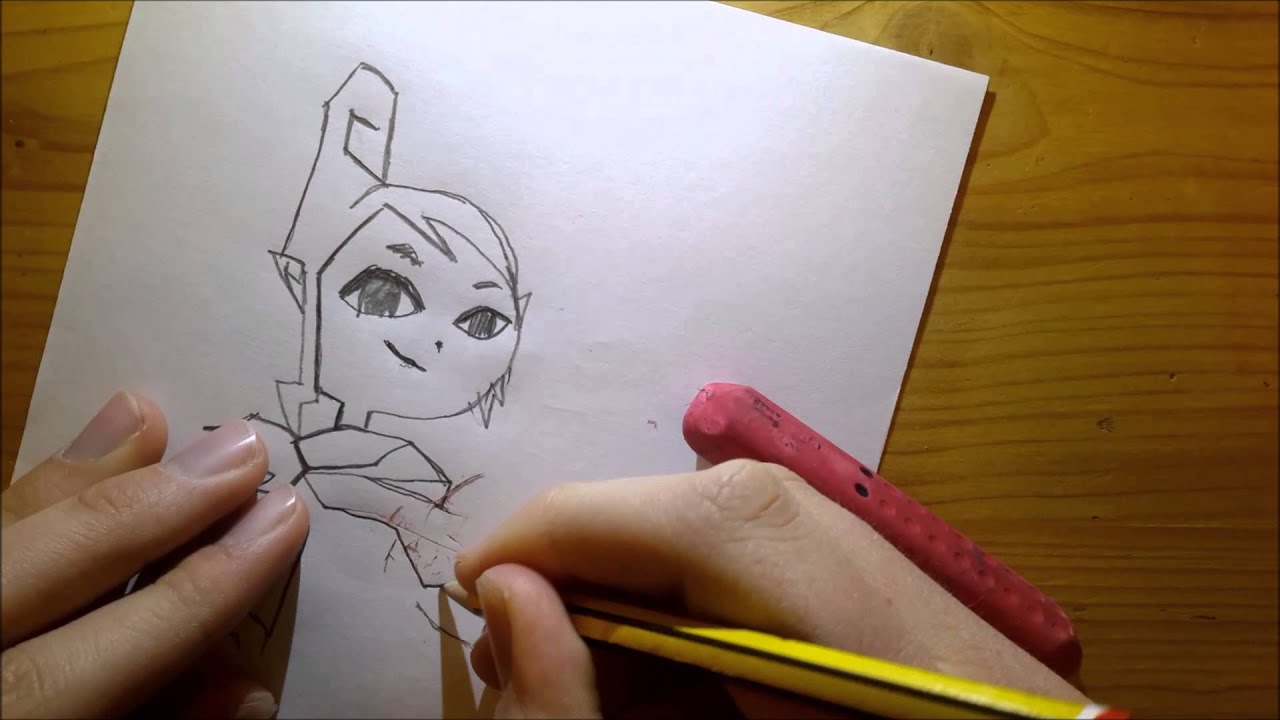 Speed draw 2: Toon-Tetra (Tutorial) - YouTube