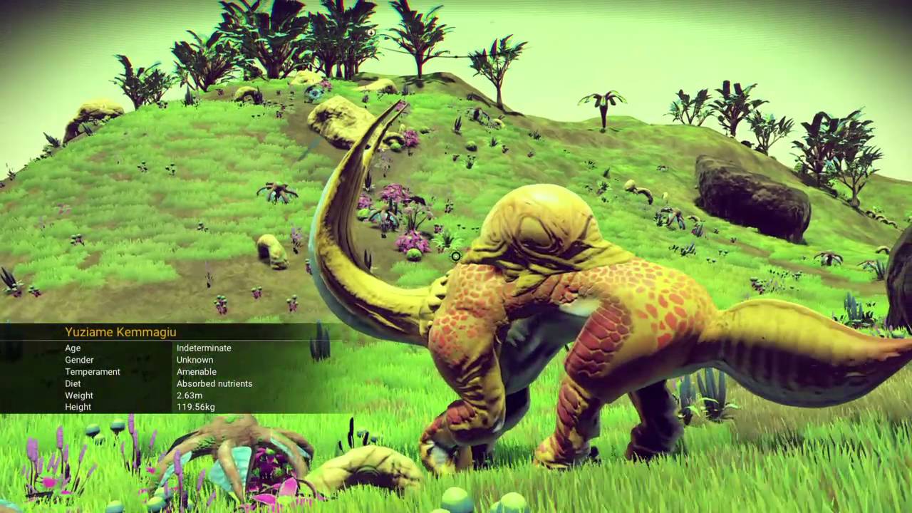 No Man's Sky - Weirdest Animal Species #11 PS4 - YouTube