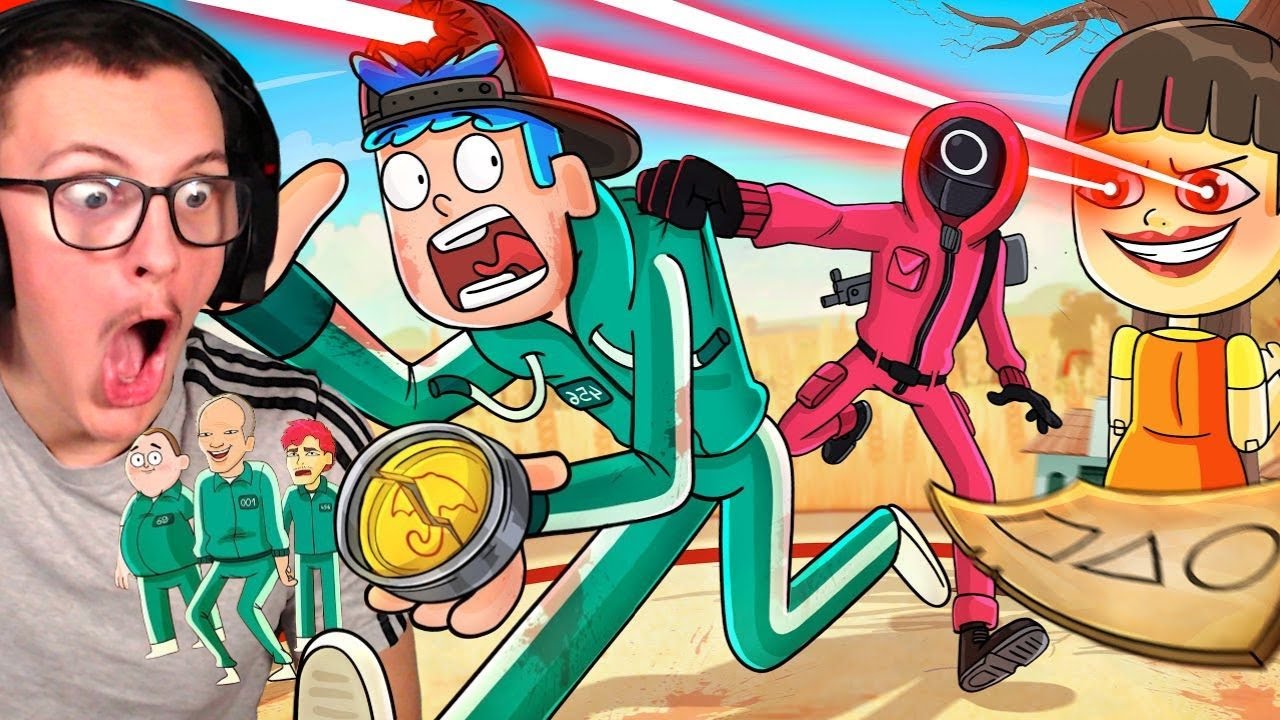 IL PARTICIPE À SQUID GAME ! 😱 (Billy Animations Drôles) - YouTube