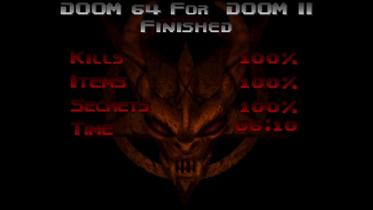 DOOM 64 - Stats Screen [Cover By DAR] - 20th Anniversary Version - YouTube