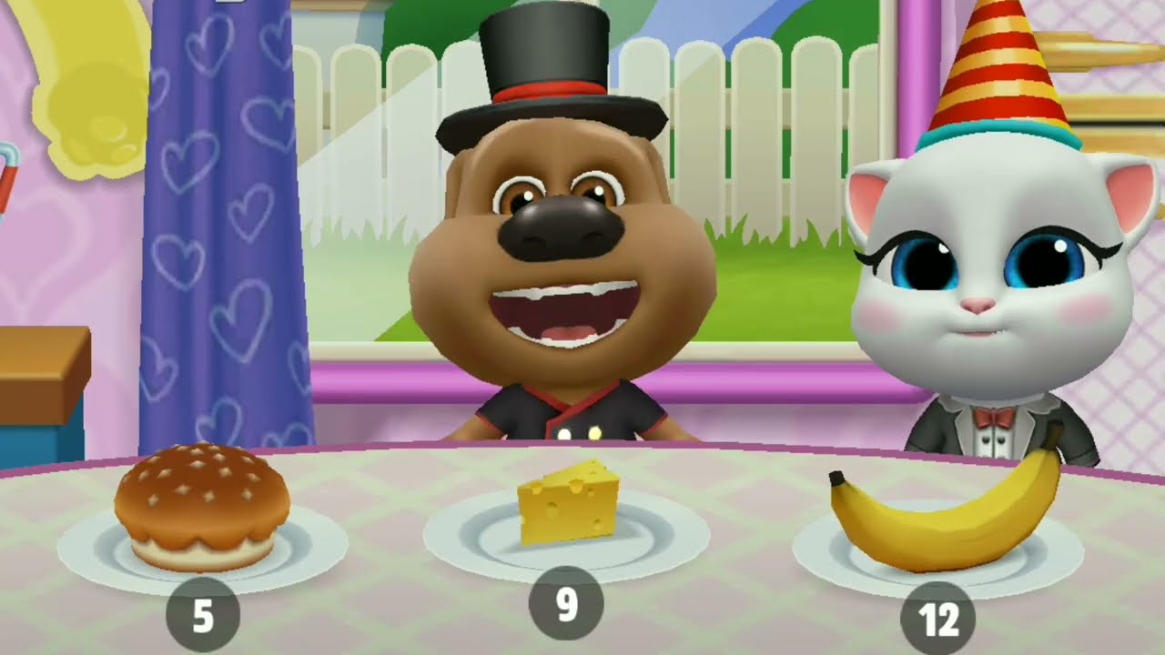 My Talking Tom and Friend Celebrating Angela's Birthday - Play Tom Cat ...