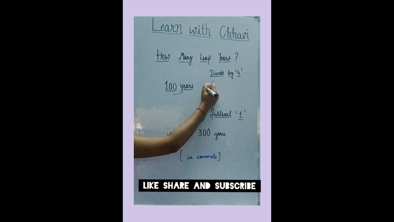 How Many Leap Years multiplication shorts mathproblem youtube How Many Leap Years multiplication shorts mathproblem youtube