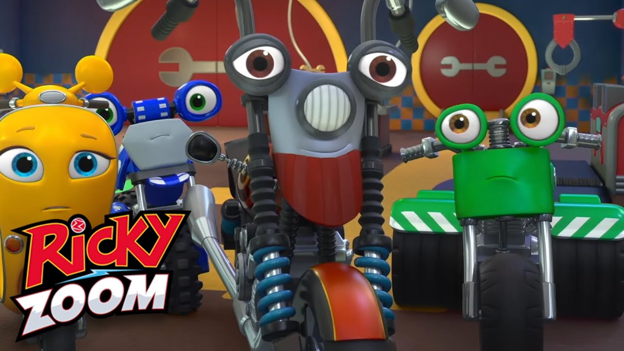 Aiutanti Maxwells⚡️ Creare un'idea ⚡️ Cartone Animato Moto | Ricky Zoom ...