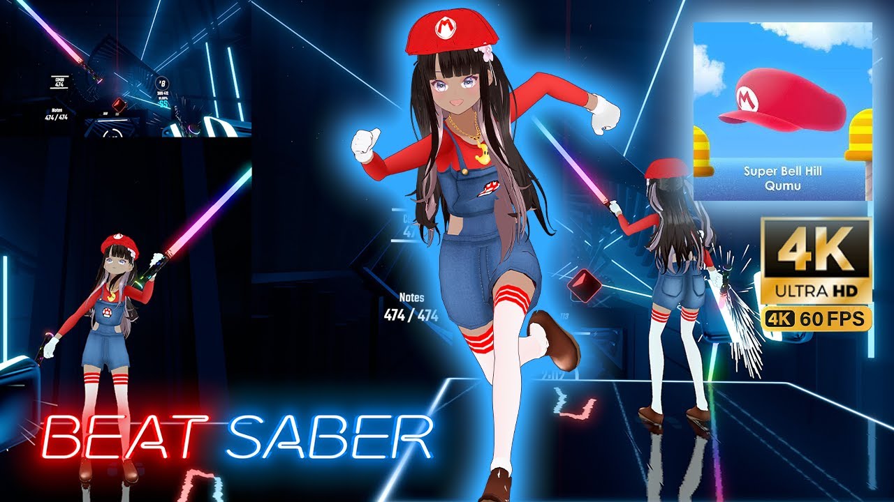 [BeatSaber] Super Bell Hill - Qumu Remix Expert Difficulty - YouTube