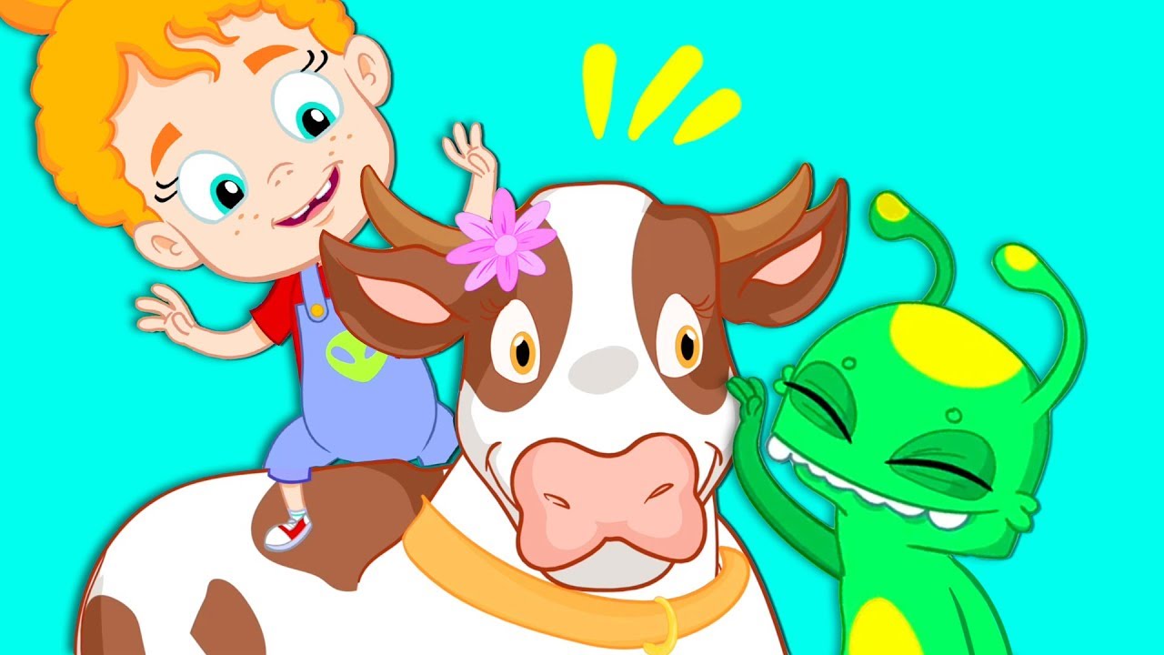 The Lola Cow (La Vaca Lola) Children Songs - Educational videos with ...