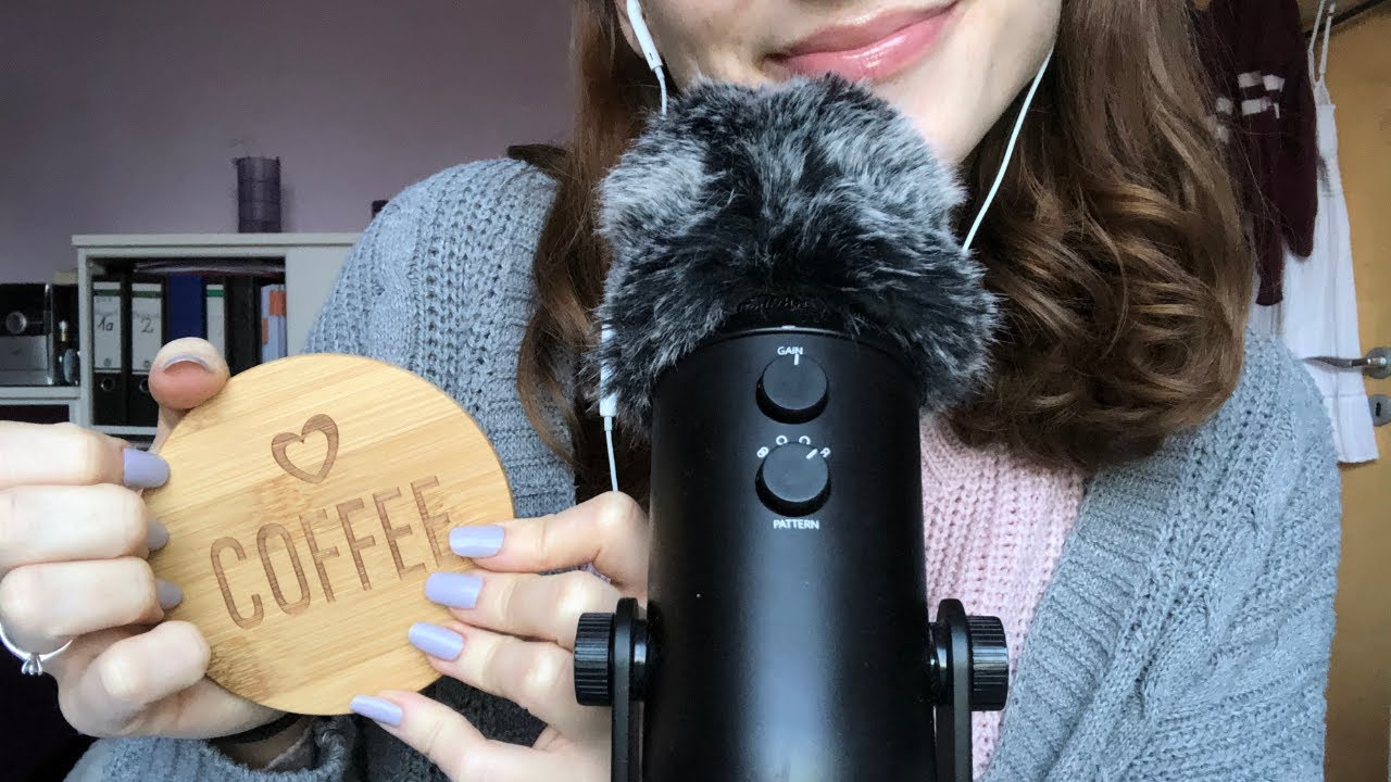 ASMR - Up-Close Whisper Rambling & Soft Tapping - YouTube