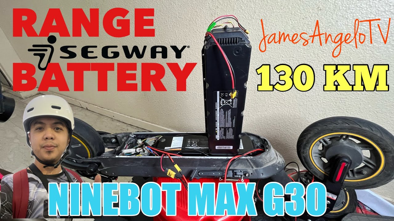 How to Easy CONNECT RANGE BATTERY | Ninebot Max G30 / G30LP | James ...