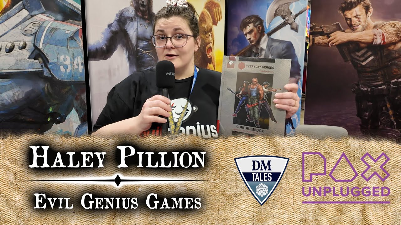 Pax Unplugged — Evil Genius Games [Haley Pillion] - YouTube