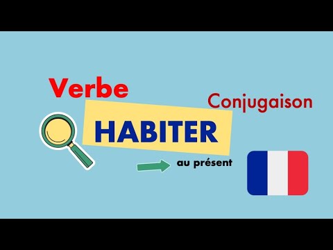 🏠 Verbe HABITER au présent| Learn French| Verbos en frances A1 - YouTube