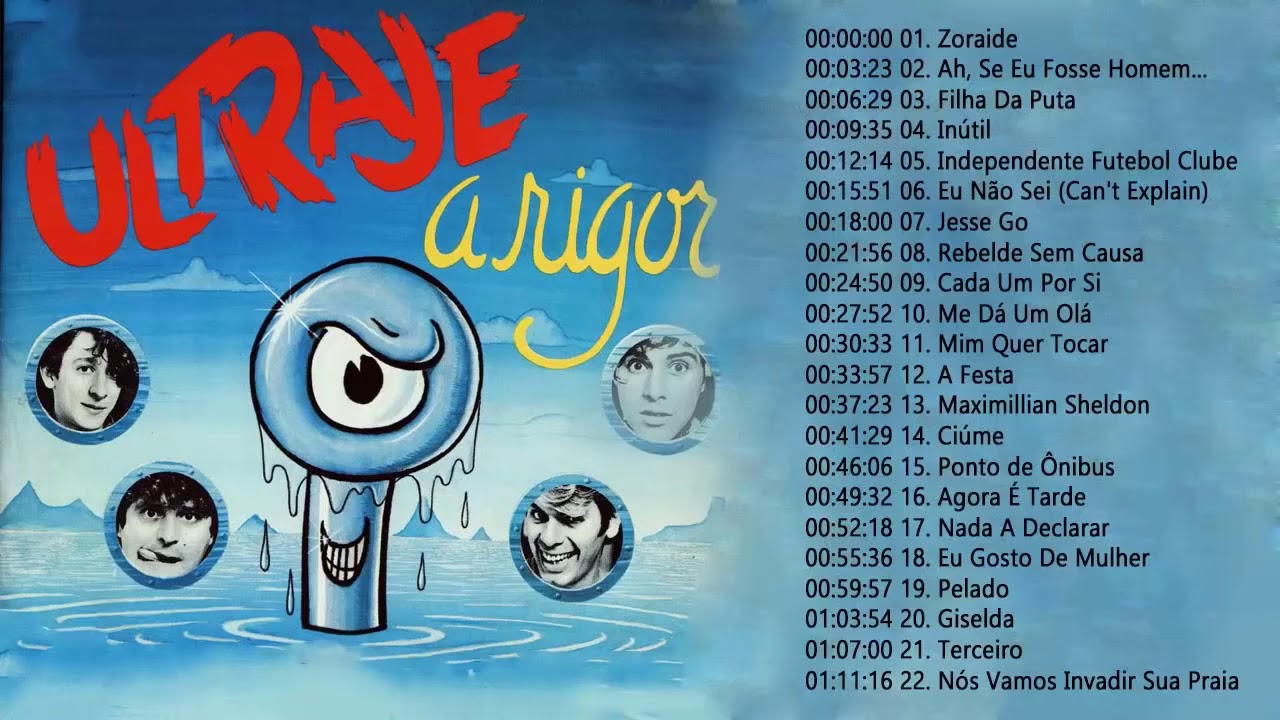 Ultraje A Rigor As Melhores - As melhores da banda - YouTube