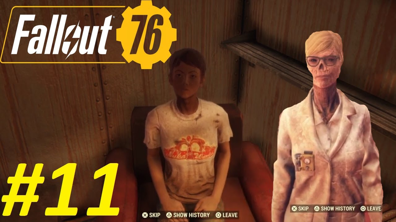 Fallout 76 Wastelanders DLC Playthrough #11 MEETING JEN & PENELOPE ...