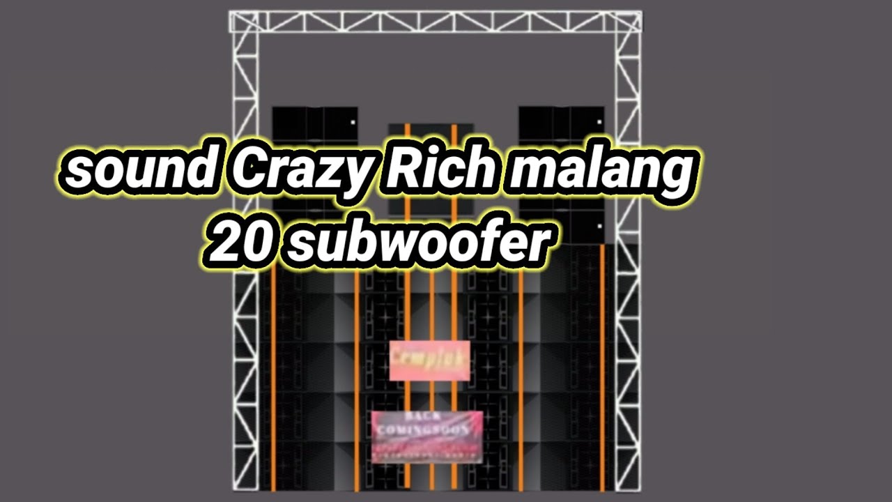 Animasi sound system , dari sound crazy Rich audio malang acara hajatan ...