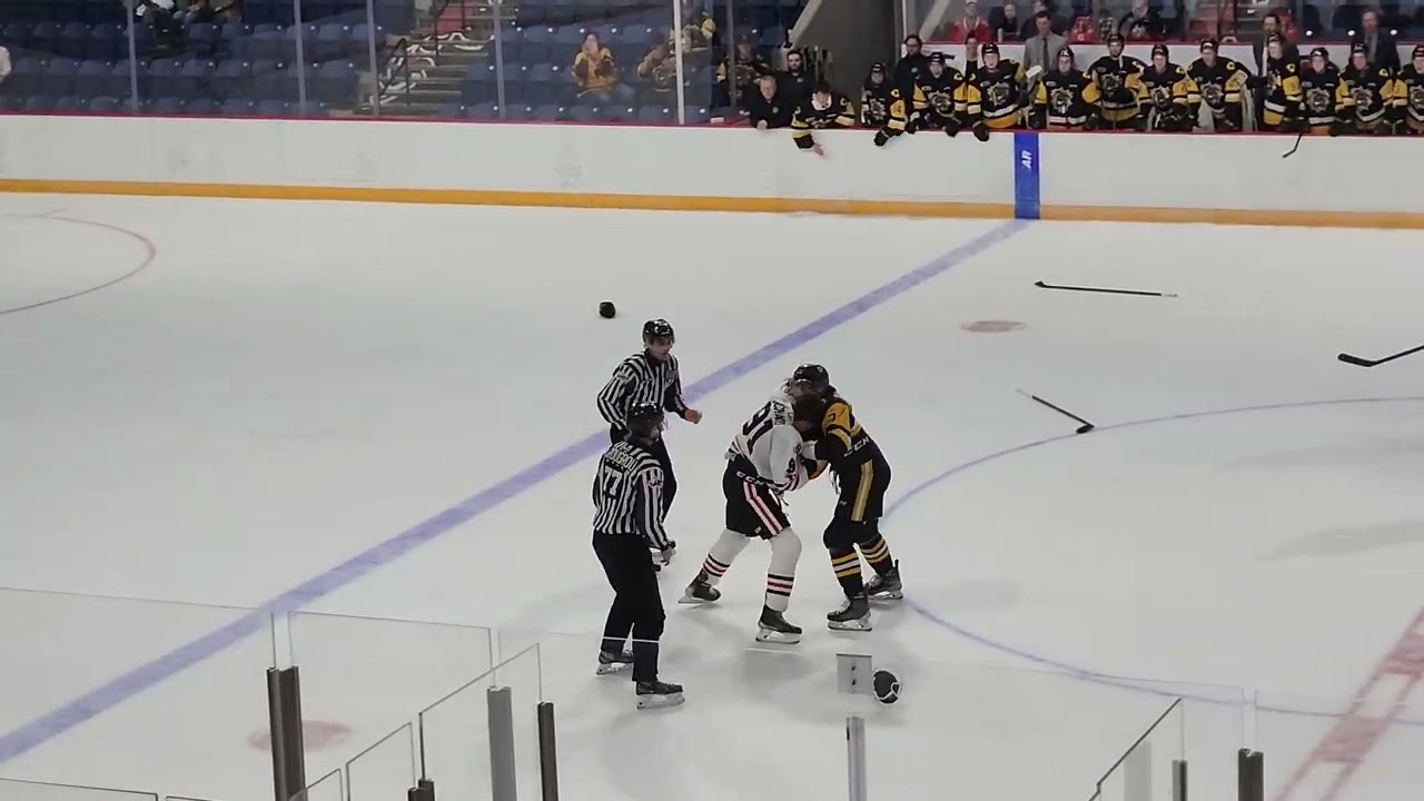 Daniel Michaud vs Noah Roberts (OHL Fight) - YouTube