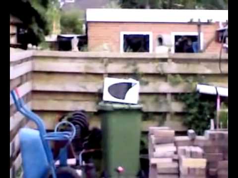 Fireworks in the microwave - YouTube
