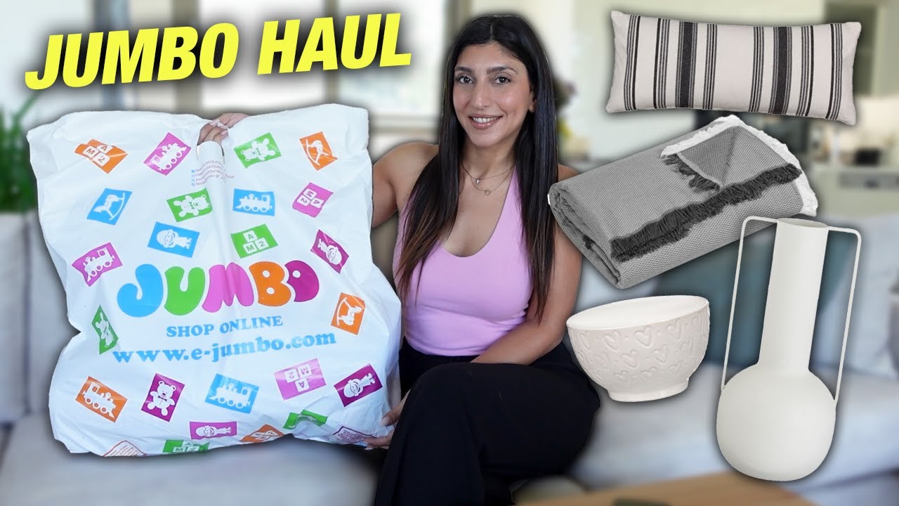 JUMBO HAUL | ΔΙΑΚΟΣΜΗΣΗ ΣΠΙΤΙΟΥ & ΚΑΛΟΚΑΙΡΙΝΑ | Martha Assy - YouTube