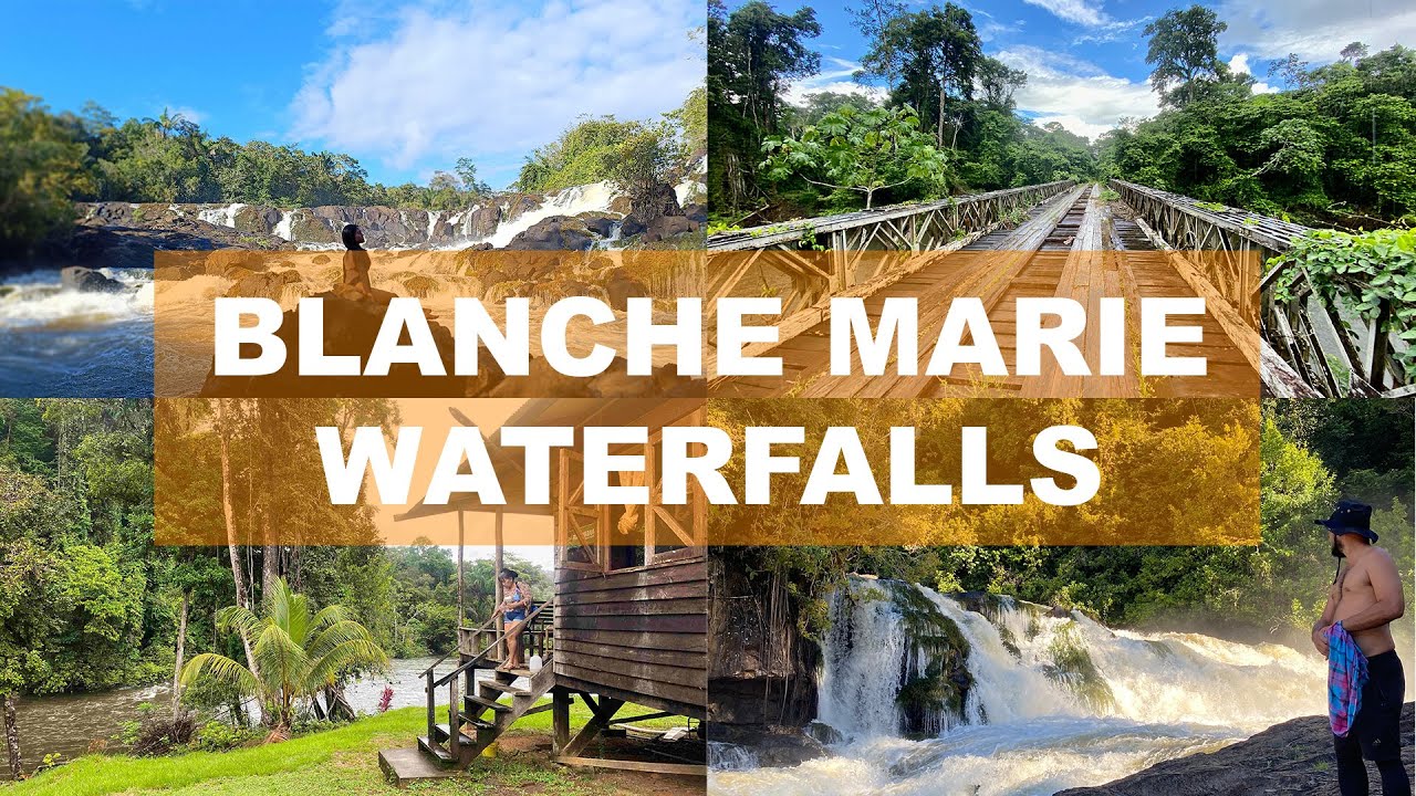 Blanche Marie Waterfalls Suriname - Orange Travel - YouTube