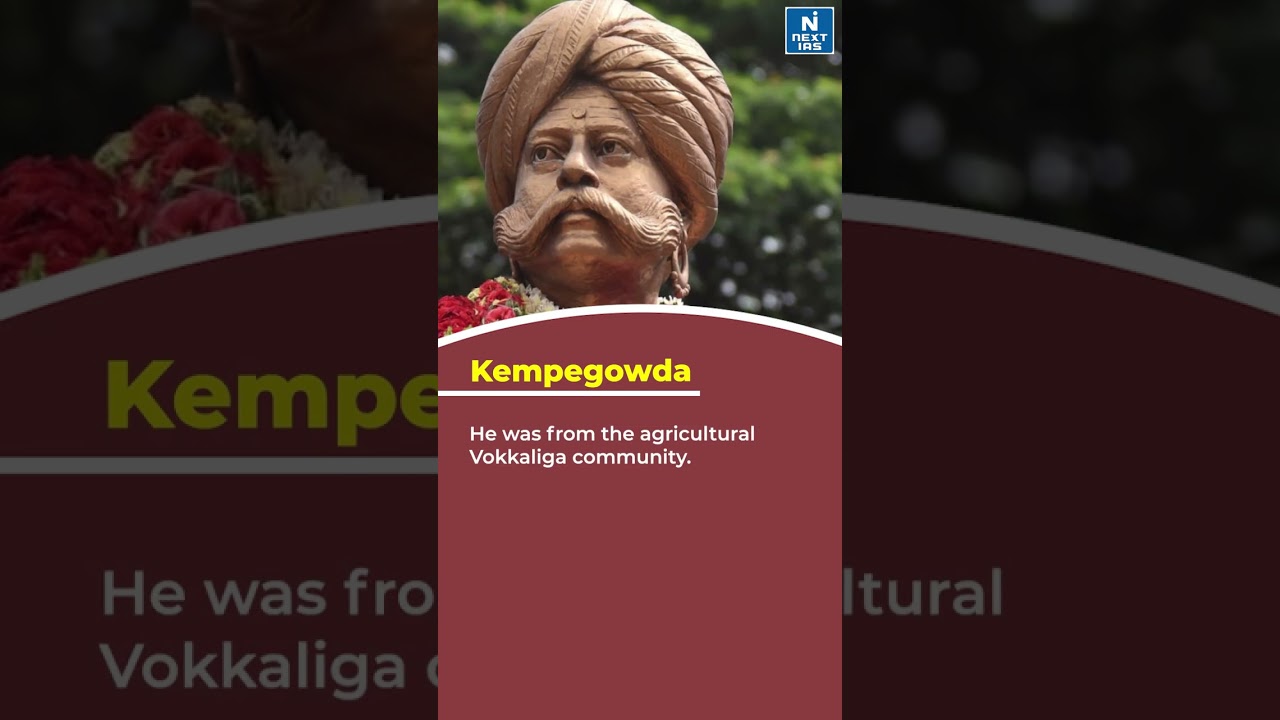 Nadaprabhu Kempegowda | Statue of Prosperity | Bengaluru | Current ...