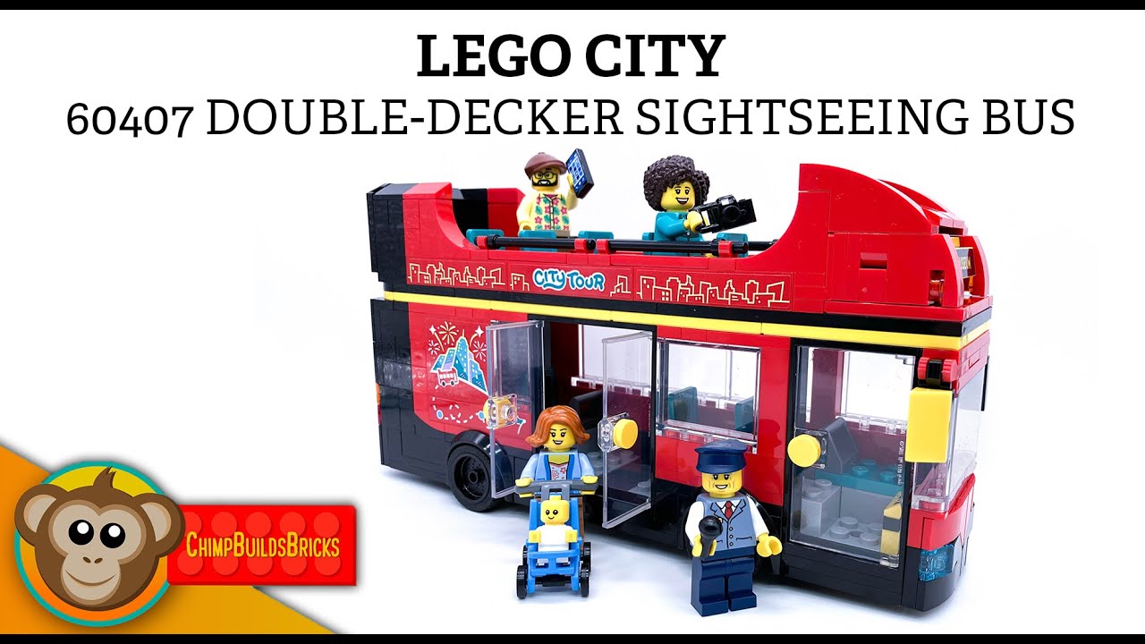 Lego City - 60407 Double-Decker Sightseeing Bus Speedbuild - YouTube