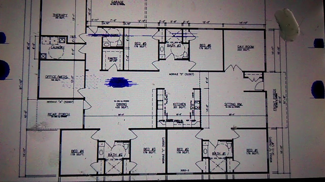 Small assisted living\ group home plans - YouTube