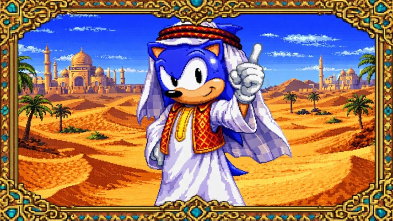 Sonic 1 in Arabian Desert Remix Collection - YouTube