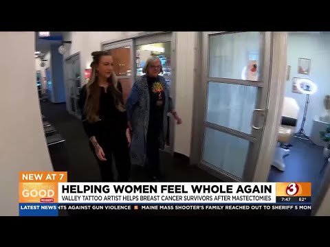 Scottsdale tattoo artists helping breast cancer survivors feel whole again