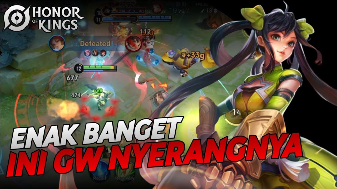 Tinggal Nembak Aja Tanpa Gangguan Dari Belakang - Honor of Kings ...