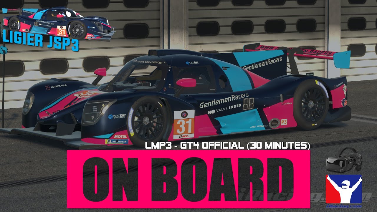 iRacing - LMP3 - Sebring - Valve Index VR | SFX-100 - YouTube