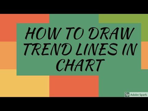 HOW TO DRAW TREND LINES PRACTICALLY IN CHART - YouTube