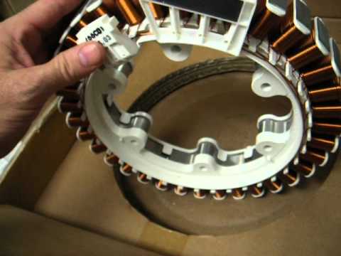 LG Washer Stator part 4417FA1994G has sensor too for front load washer ...