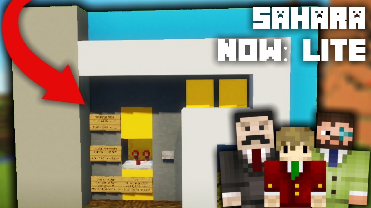 Sahara NOW Lite | Minecraft Redstone Showcase - YouTube