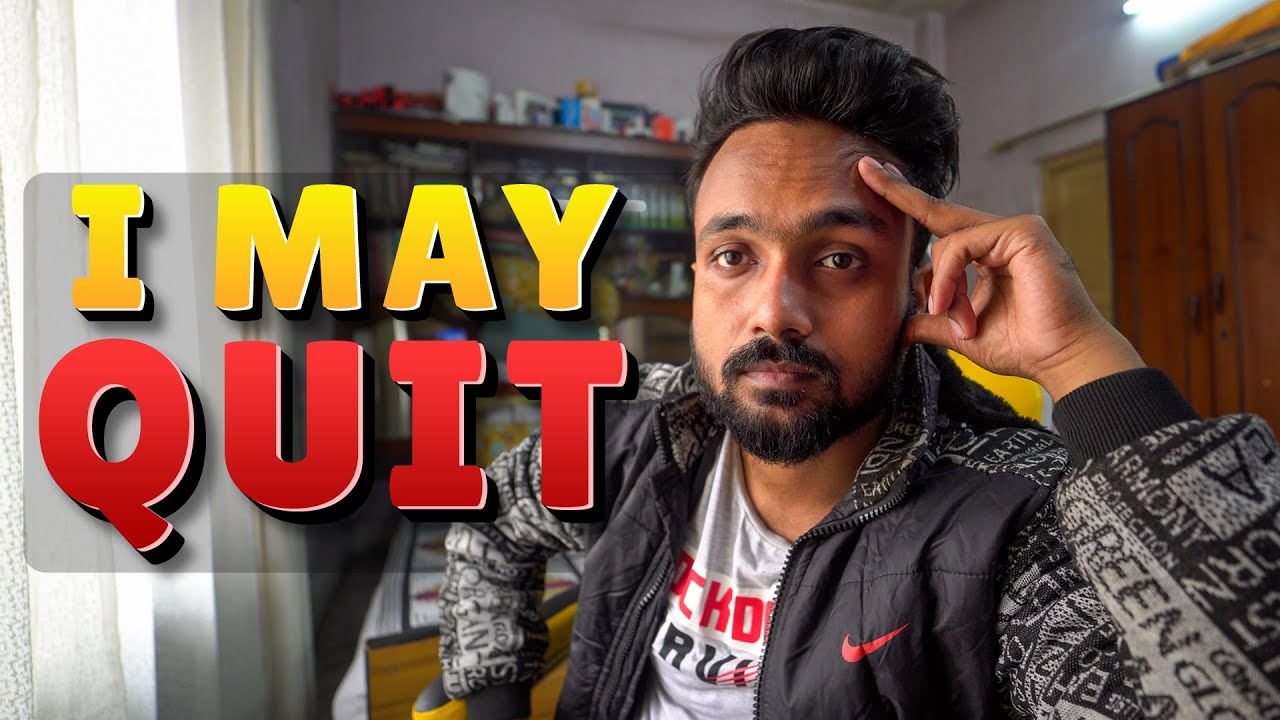 This is my last video 🫡 I may Quit YouTube - YouTube
