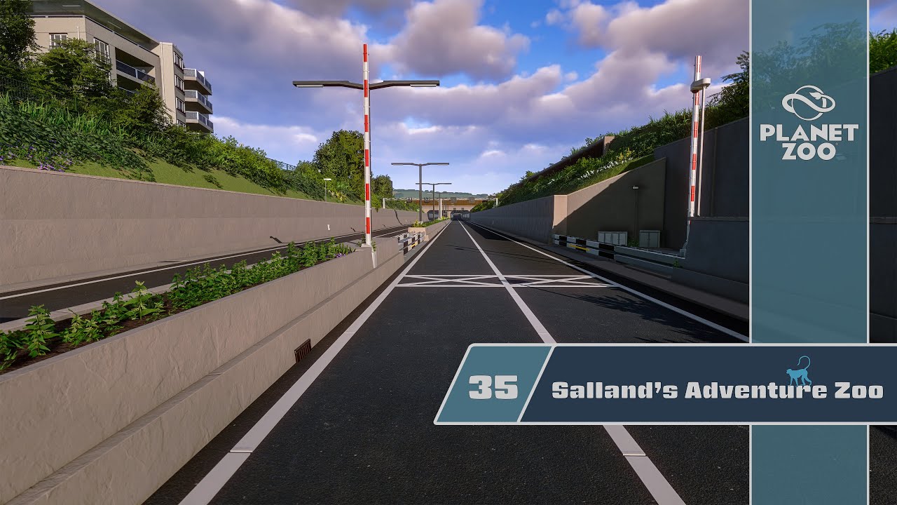 Sunken Main Road - Road Markings & Foliage | Salland's Adventure Zoo ...