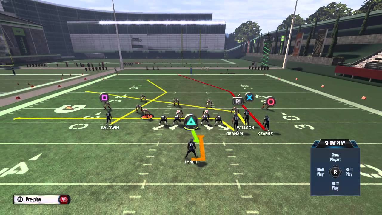 Madden 16 Singleback Bunch Base Scheme - YouTube