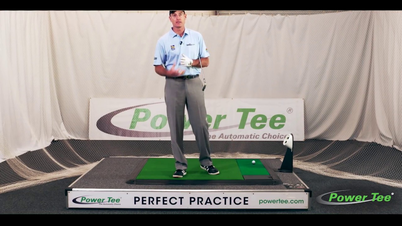 Jim Furyk Demonstrates Power Tee - YouTube