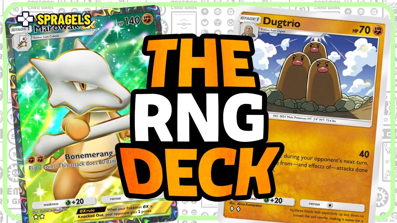 Coin Flip Your Way To Easy Wins! Marowak Dugtrio Deck | Pokemon TCG ...