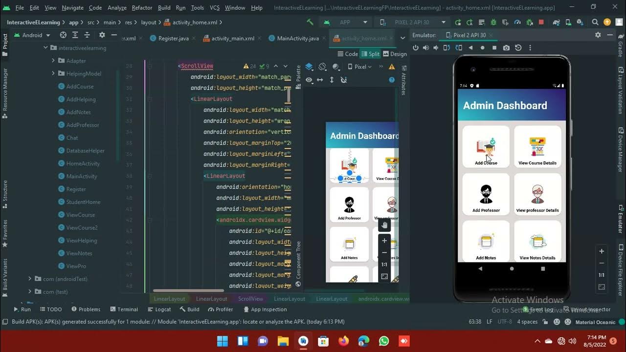 4-Interactive E-Learning Android Application Final Project (Code ...