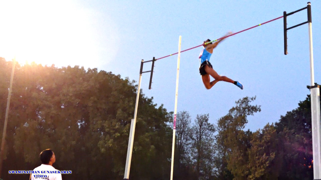 MEN'S POLE VAULT FINAL.21 st FEDERATION CUP NATIONAL SENIOR ATHLETICS ...