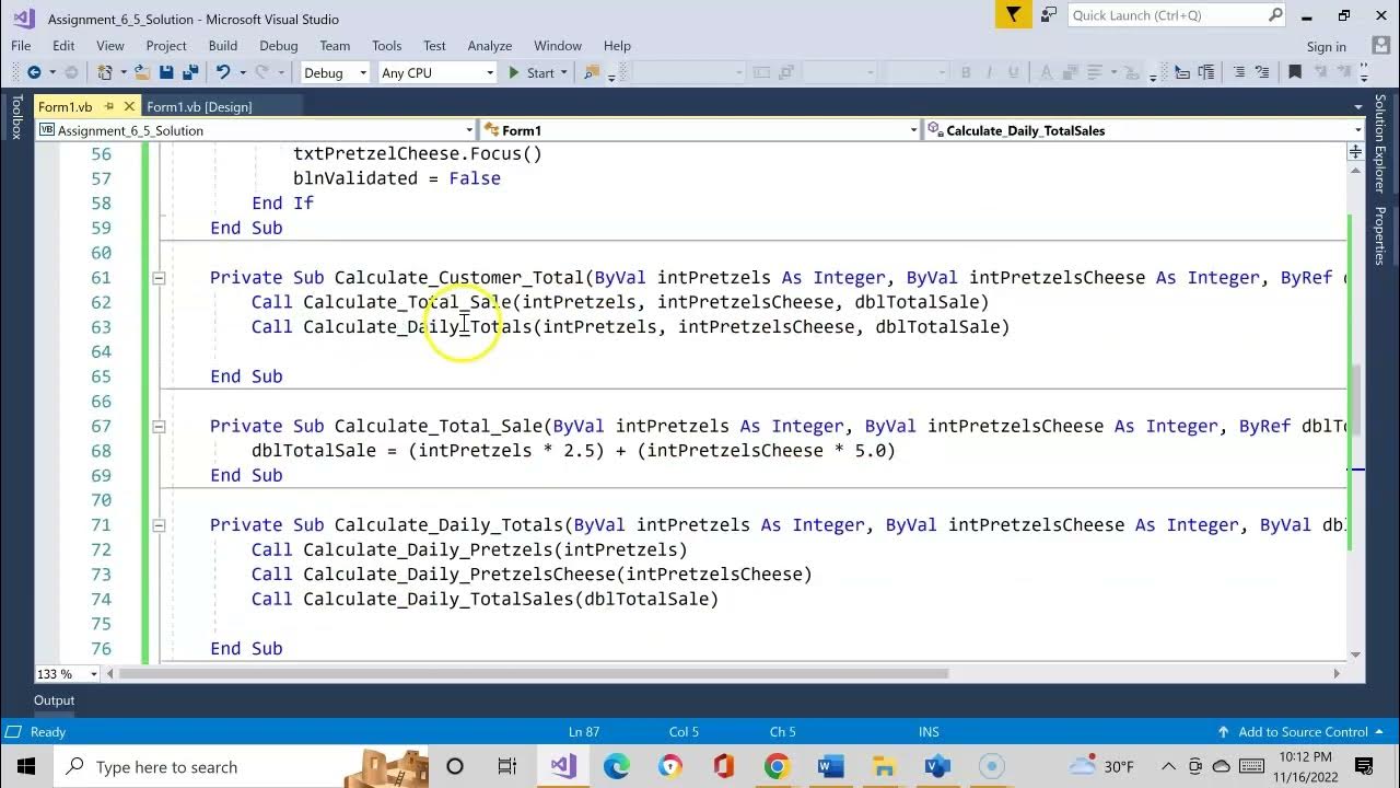Assignment 12 Solution - YouTube