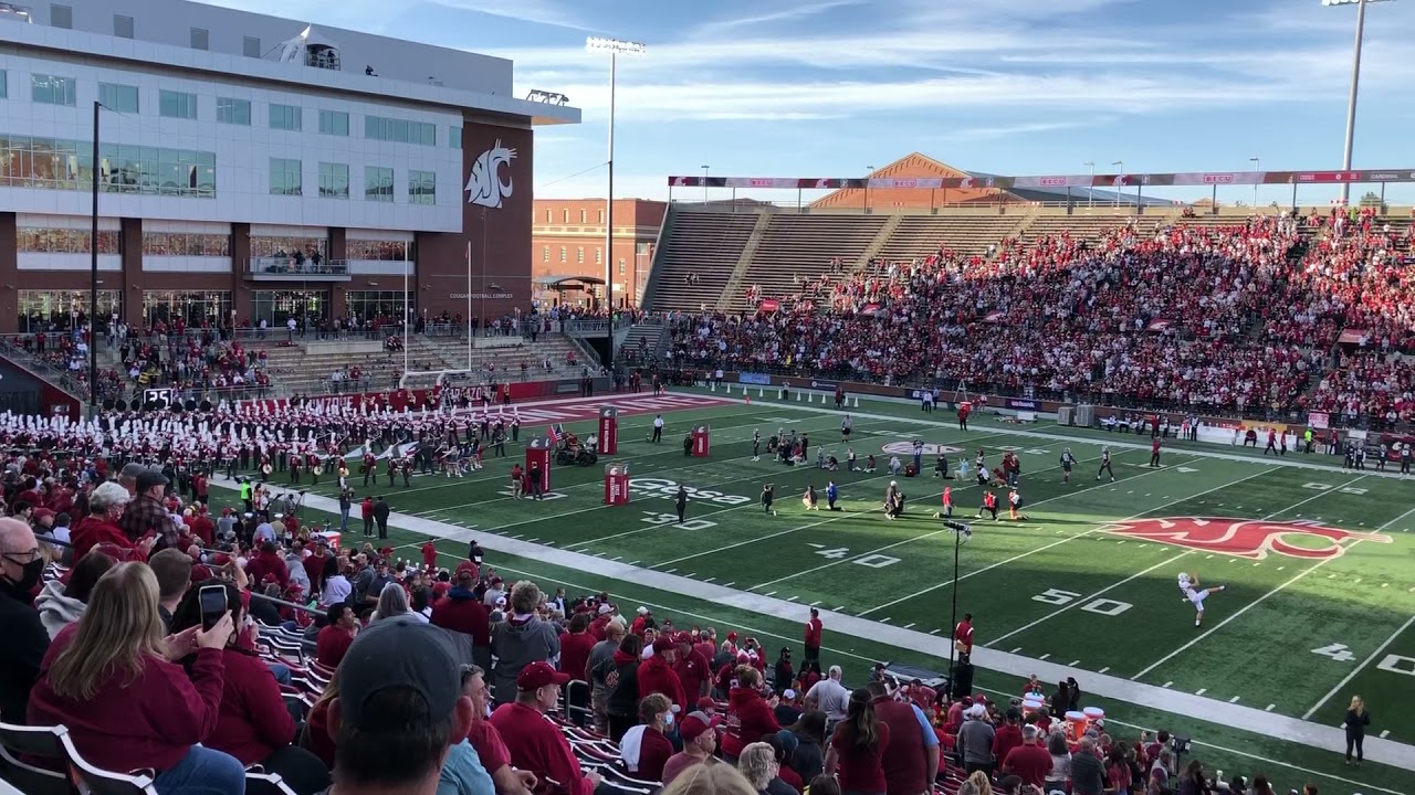 WSU Team Entrance - Parent’s Weekend 2021 - YouTube