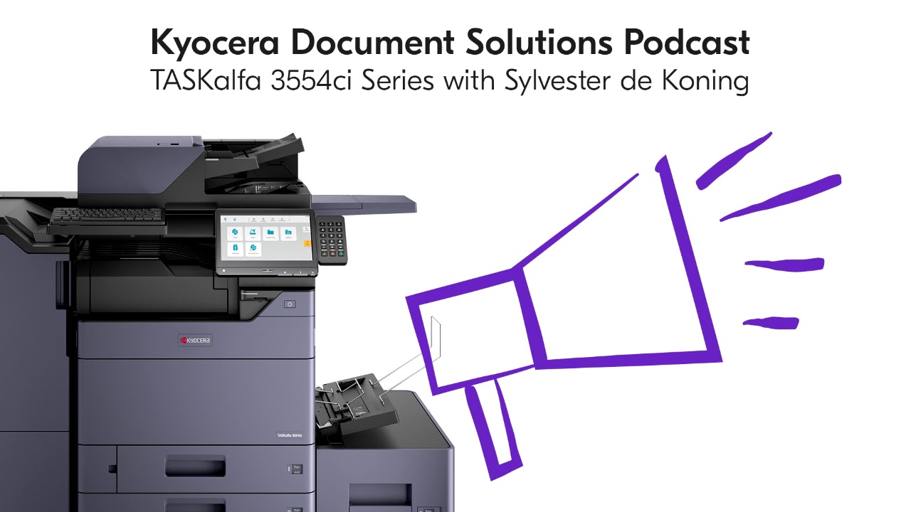 Introducing the TASKalfa 3554ci Series | #01 | Kyocera Podcast - YouTube