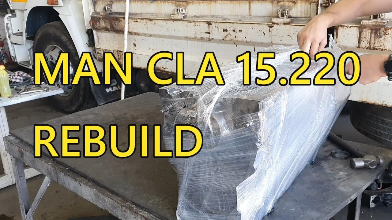 MAN CLA 15.220 ENGINE REBUILD Part 1 #dieselworks #mechanic # ...
