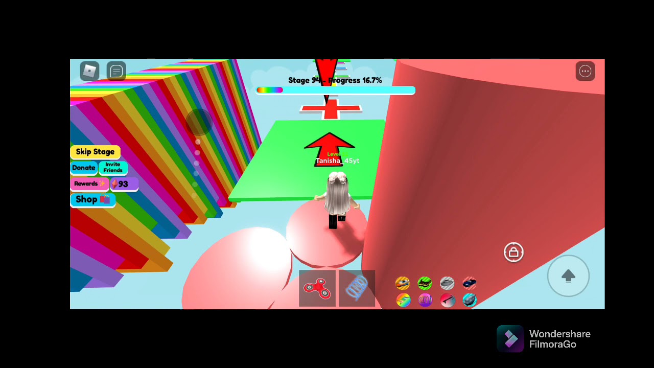 finishing 150 levels in mega obby in roblox / fun game in roblox - YouTube