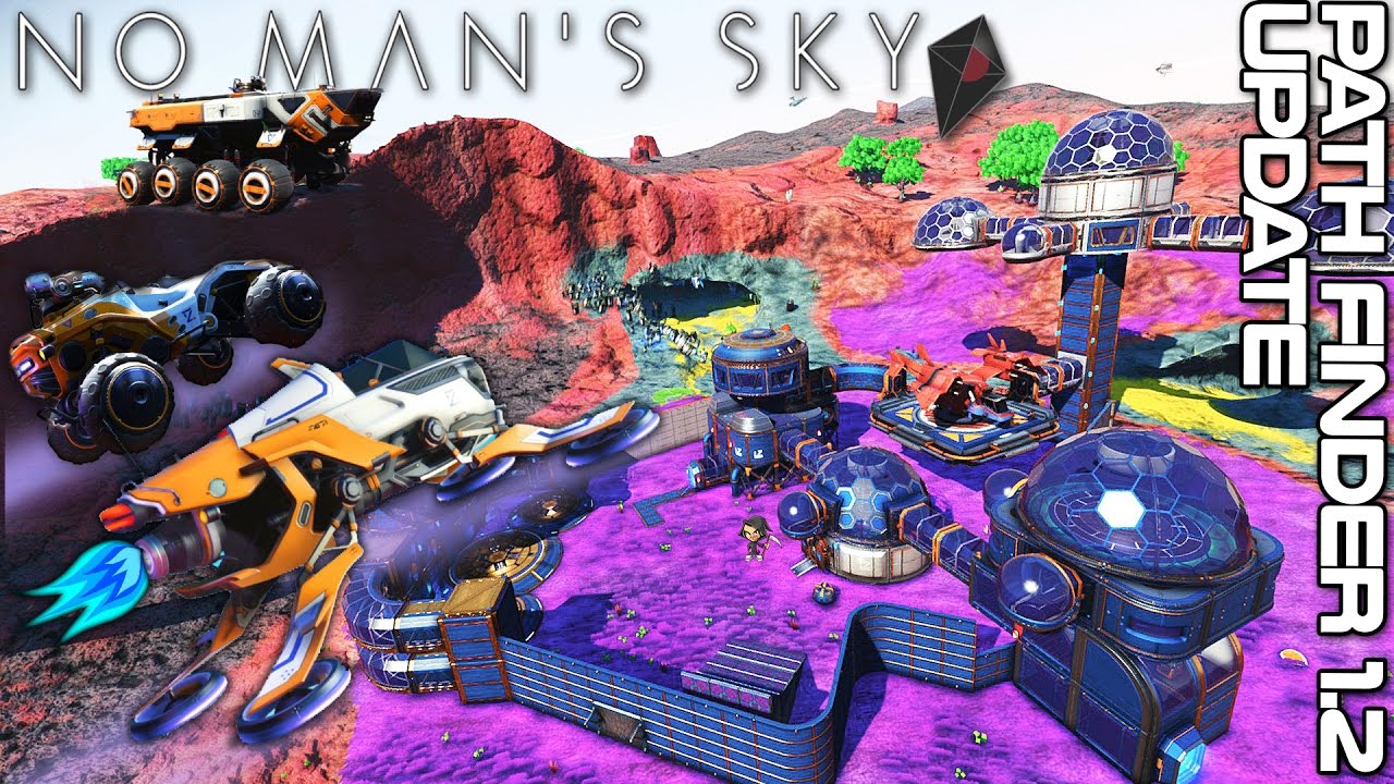 ALIEN RACE TRACK!! - Exocraft Racing | Whats in the Path Finder Update ...