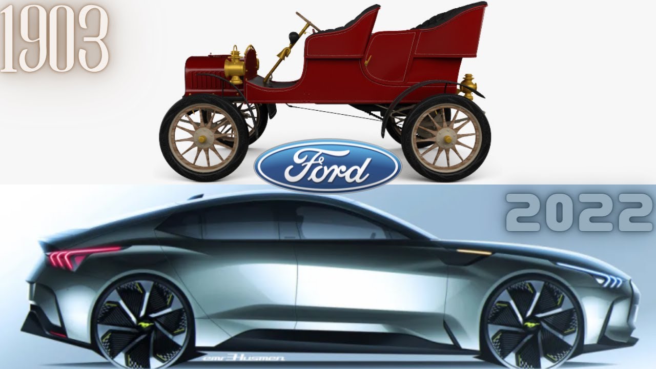 Ford Car Evolution 2022 - 1903 - YouTube