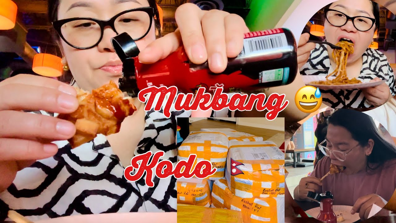 Enjoying Fast Food 🍱 || Mukbang || Nepal Bata Kodo Aayo|| - YouTube
