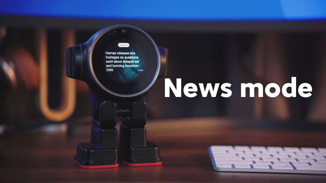 😁Rux Robot's News Mode🌎 #rux #aicompanion #news #gift - YouTube
