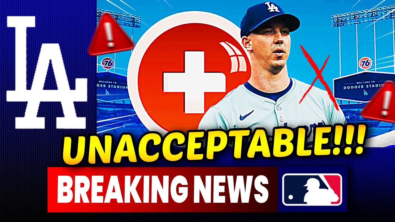URGENT NEWS!! Shocking! Sad news now for Dodger fans! LATEST NEWS LA ...