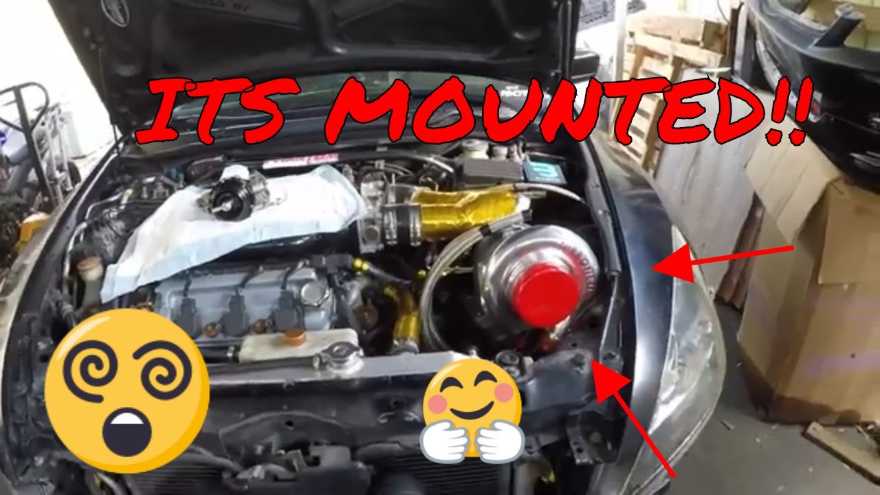 J-Series Accord Going Turbo - Install - Part 2 (Ep.15 Quest to 600whp ...