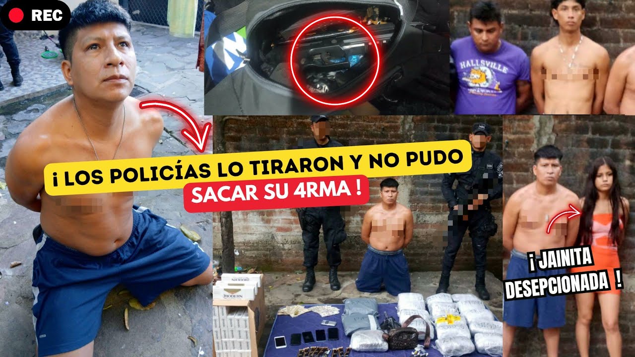 Pandillero Armado tuvo Miedo Enfrentar a la PNC Hoy - YouTube