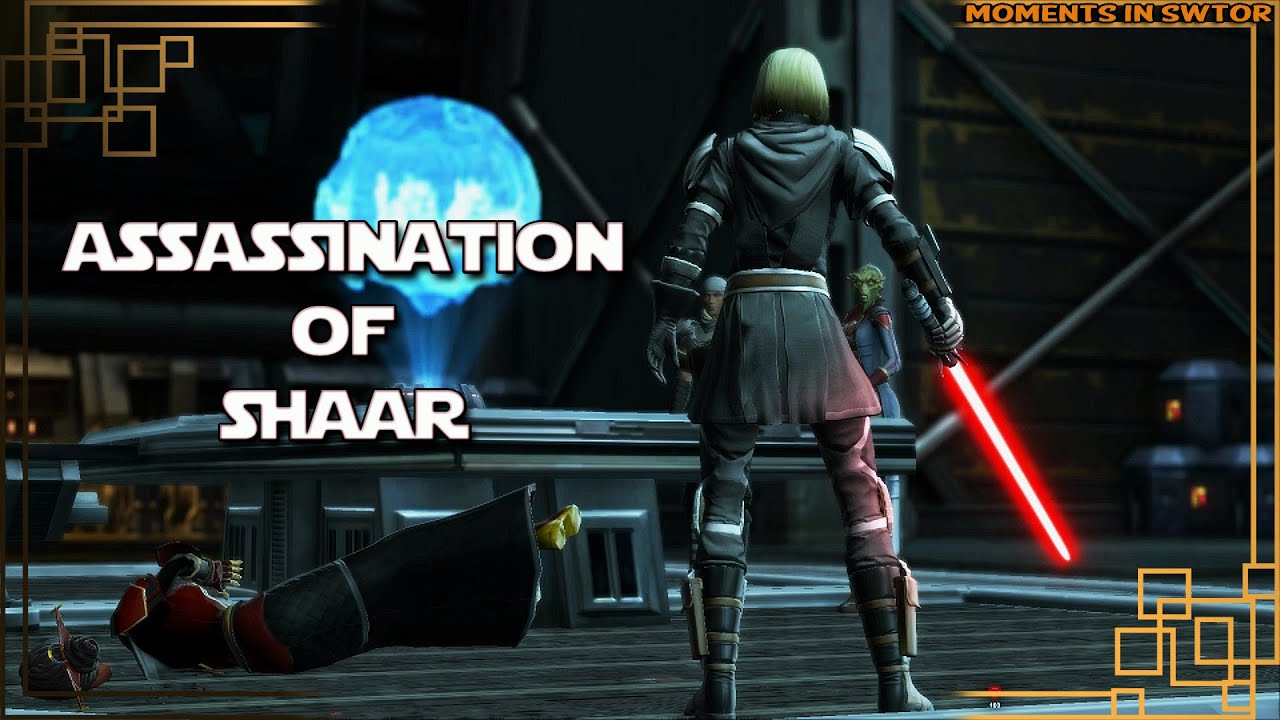 Moments in SWTOR: Assassination of Shaar - YouTube